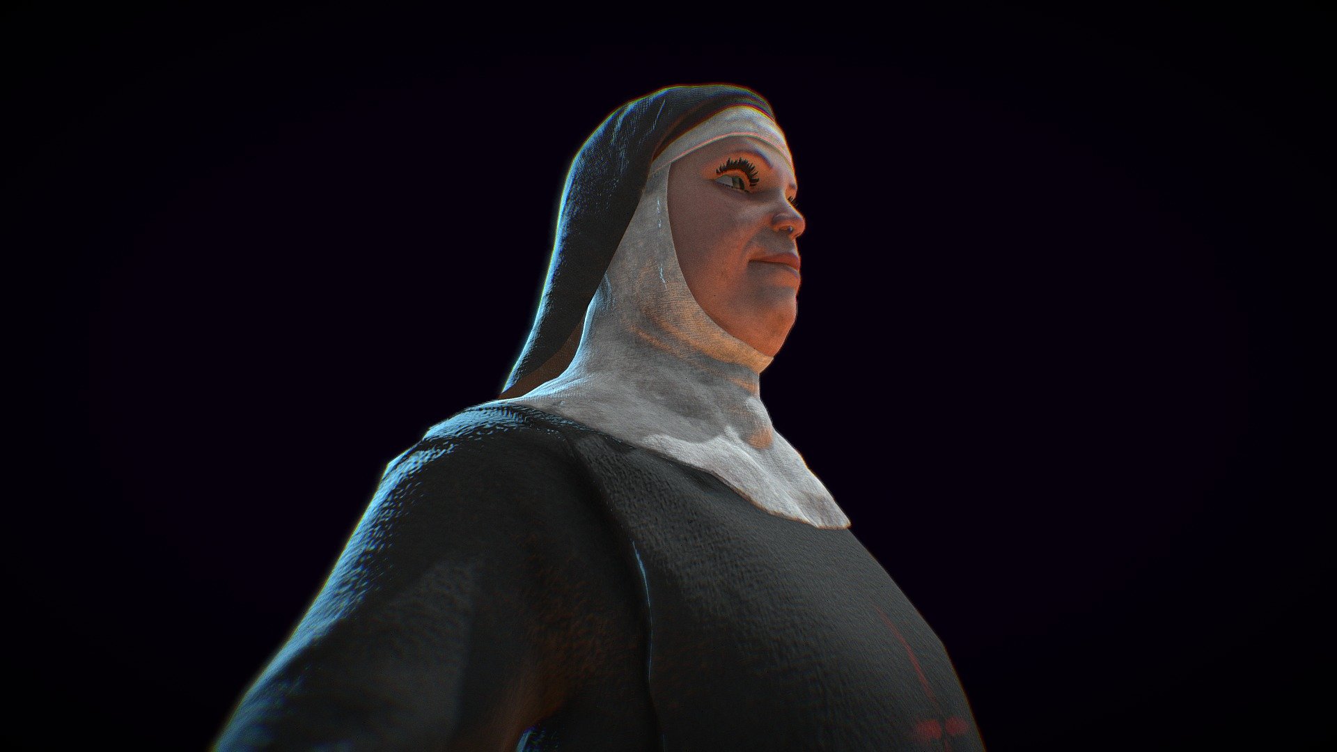 Keplerians_Evil_Nun: The_Broken_Mask_P (ND) - 3D model by Ten Game ...