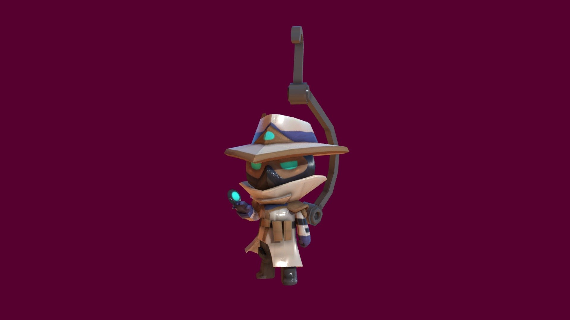 Valorant - Cypher Chibi (Keychain) - Download Free 3D model by Luquita ...