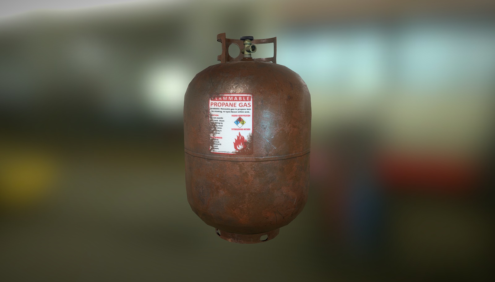 Propane Tank - 3D model by Youri_Hoek [0d40131] - Sketchfab