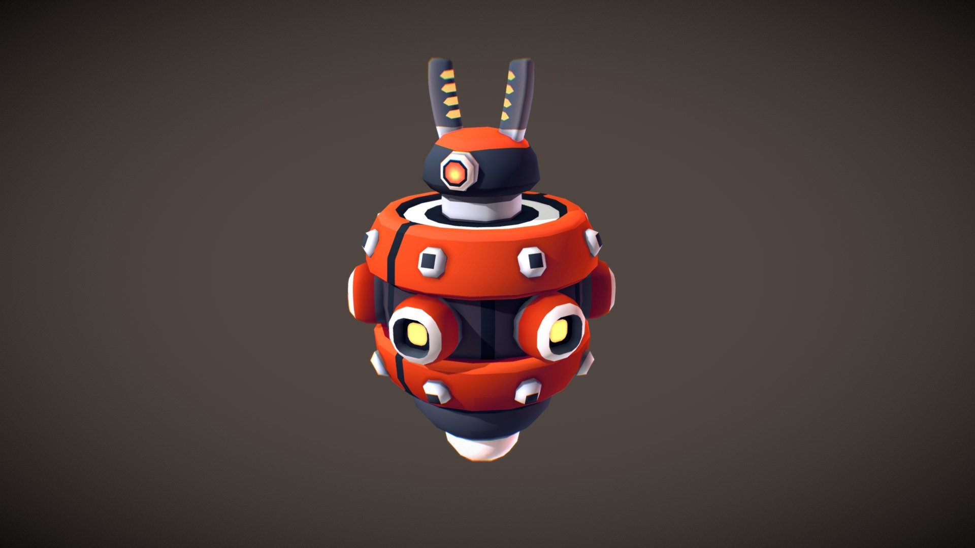 Robot Spinning Top - Preview - 3D model by BitGem [0d418e4] - Sketchfab