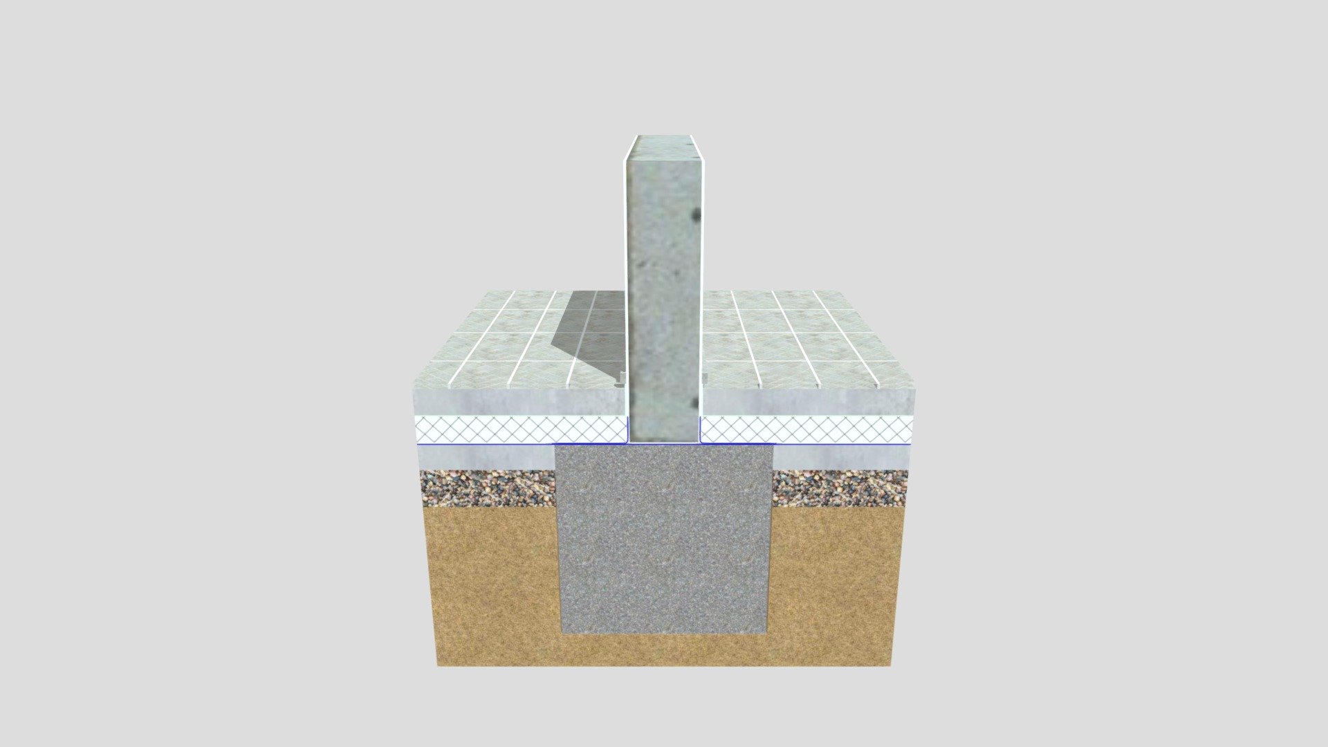 Józsa Viktória Alapozás - Download Free 3D model by BME MGM Épszerk ...