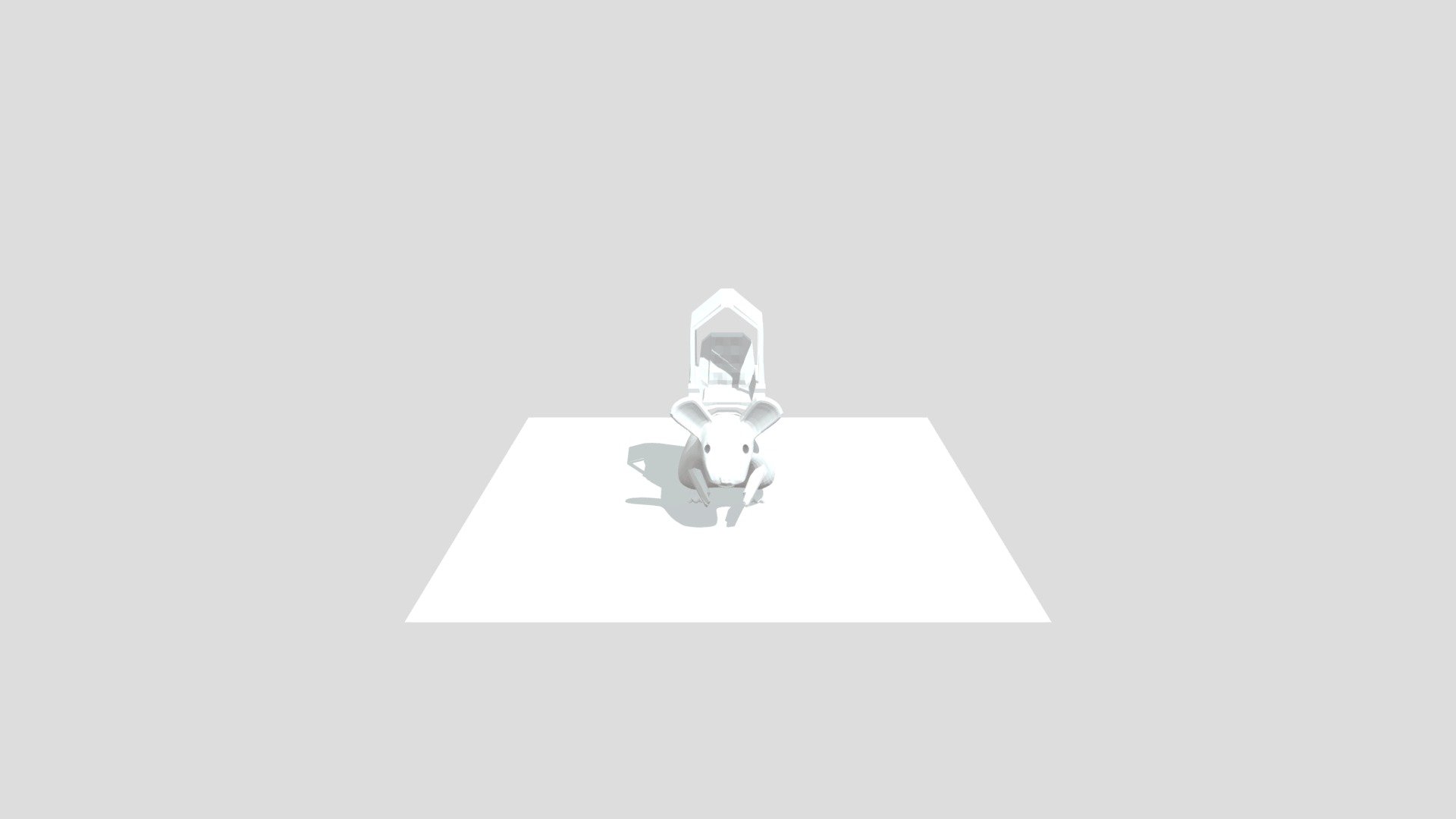 Mouse and Saddle V4 - 3D model by Ben White (@BenSGWhite) [0d427b4 ...