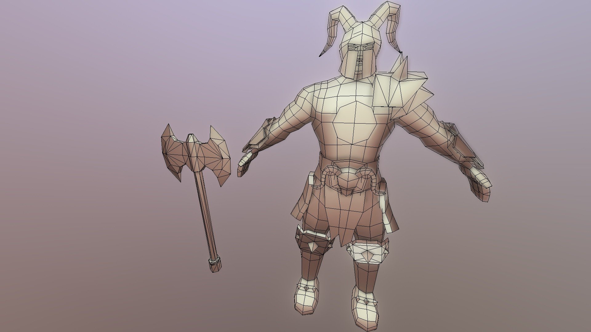 [WIP] Warrior - 3D model by elguapoguapissimo [0d44ee8] - Sketchfab