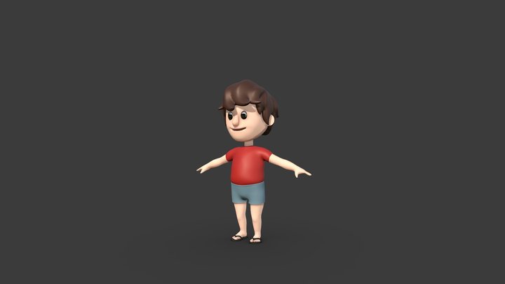Cartoon-character 3D models - Sketchfab