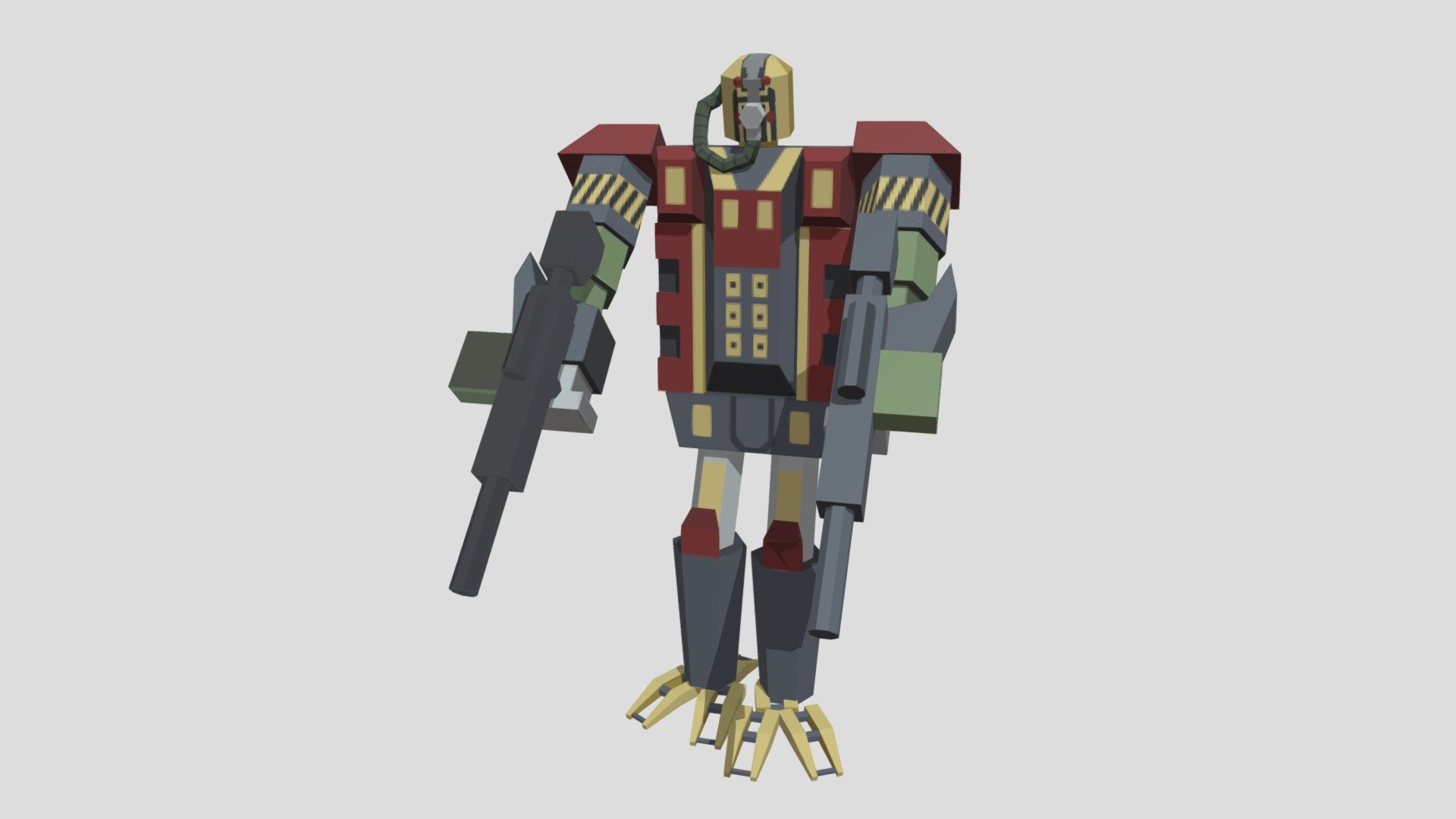 Giant robot thingy - 3D model by UraniumEater92 [0d479d2] - Sketchfab