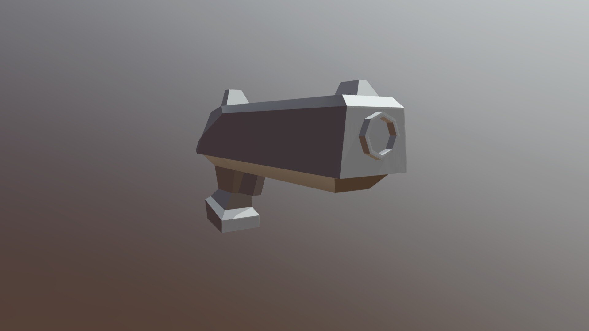 Lowpoly Pistol - 3D model by DutssZ (@dutssz_br) [0d48bab] - Sketchfab