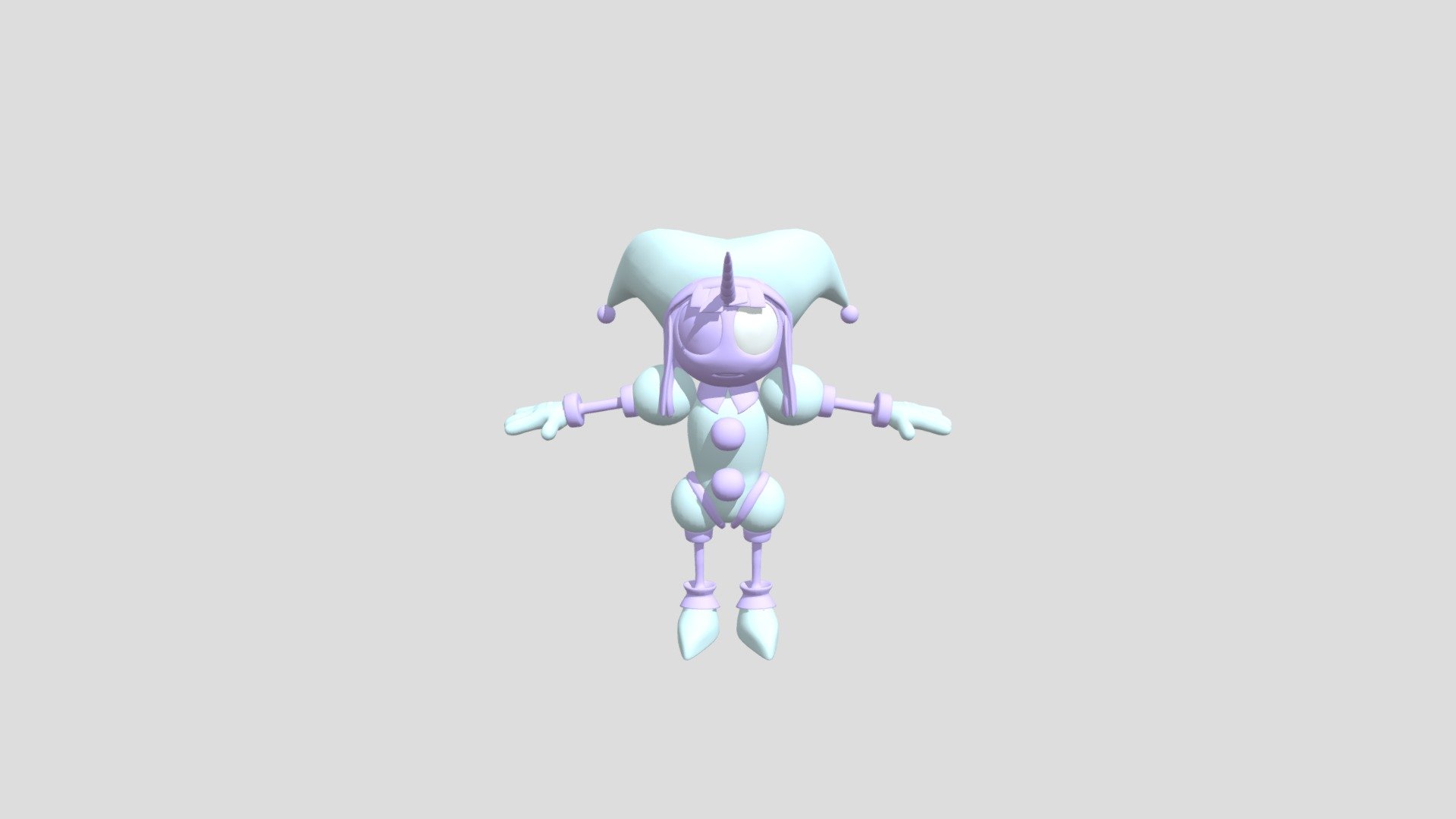 Pomni - Download Free 3D model by CyberChimp (@SonicTH-) [0d495bf ...