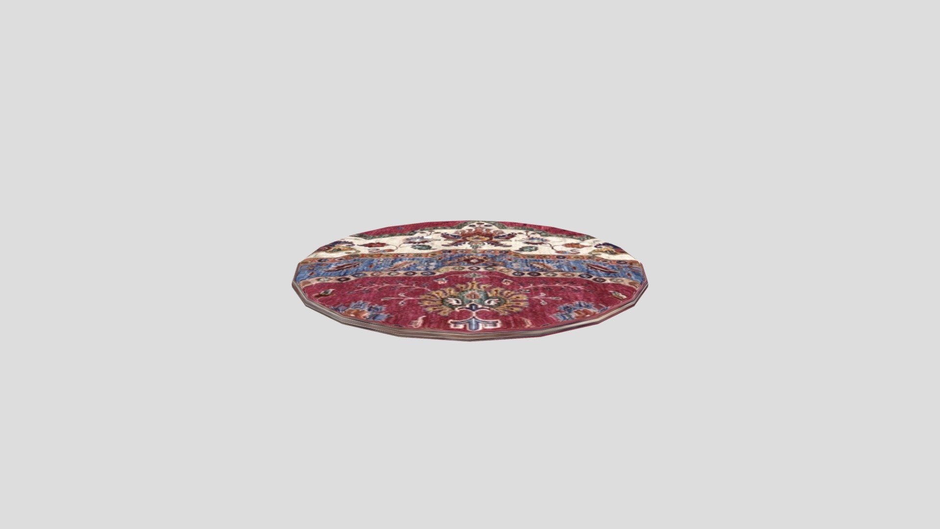 Round Carpet - Download Free 3D model by amal6upta [0d49c68] - Sketchfab