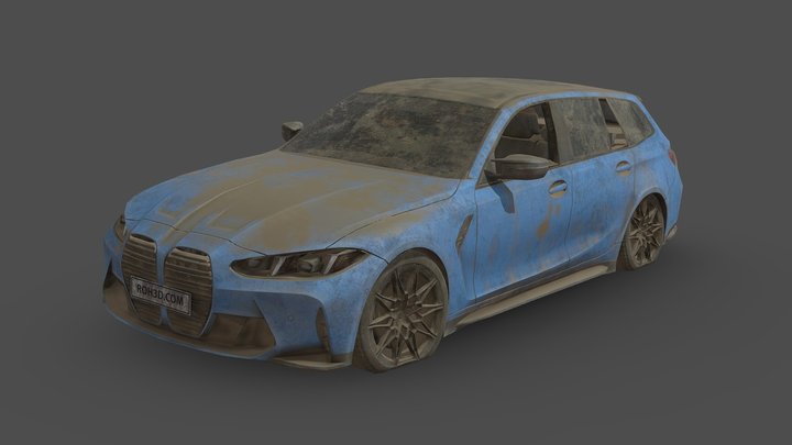 Station-wagon 3D models - Sketchfab