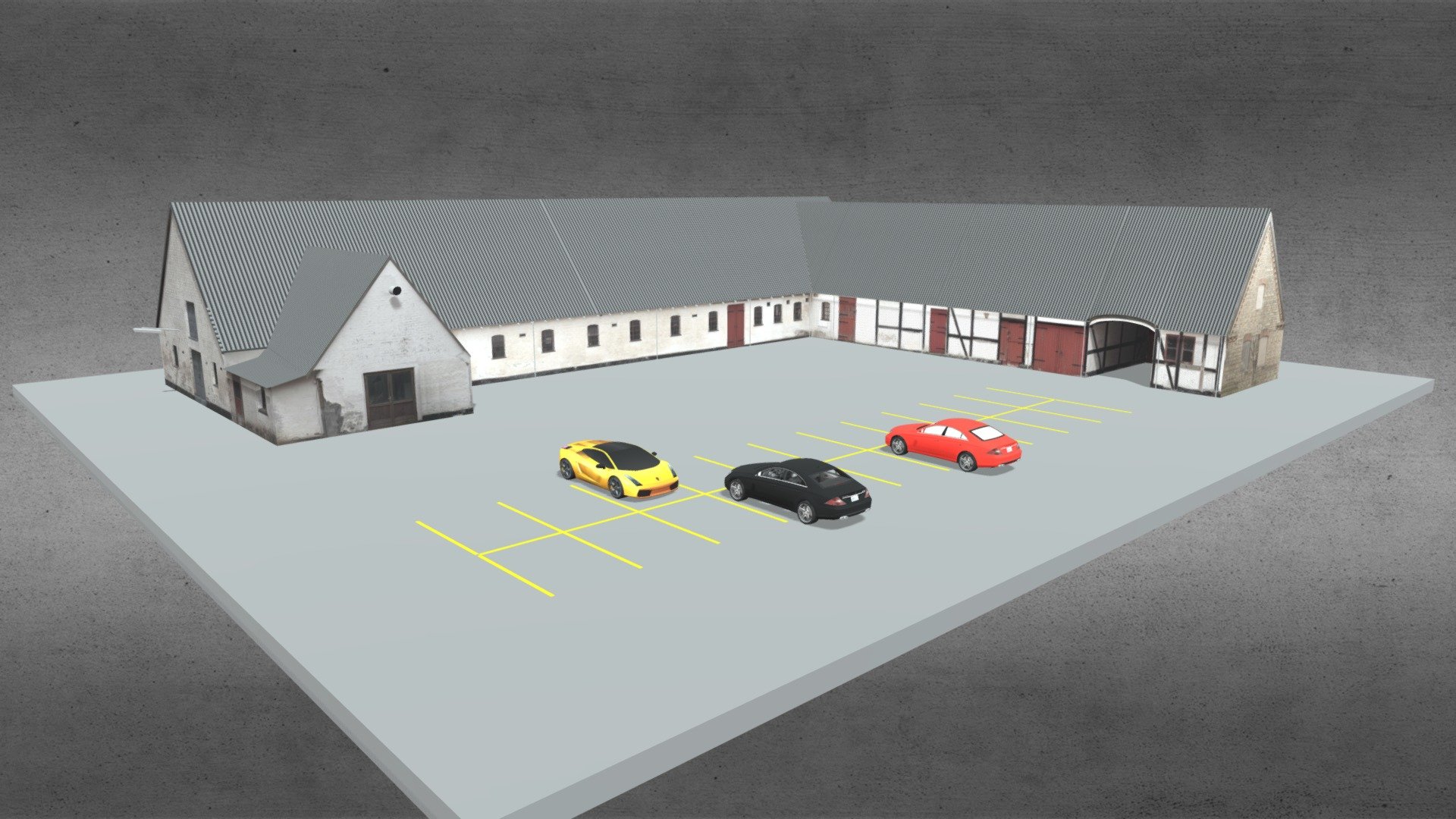 European Building 51 - 3D model by nuralam018 [0d4b733] - Sketchfab