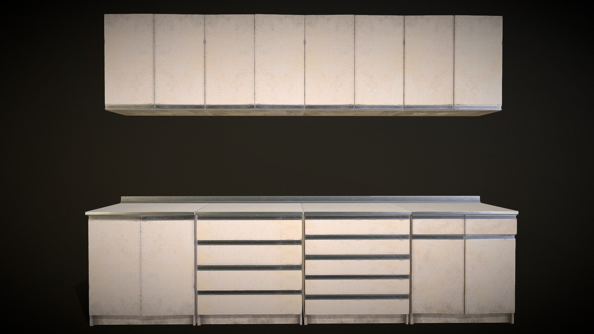Old kitchen set - 3D model by sergeilihandristov [0d4f5bc] - Sketchfab