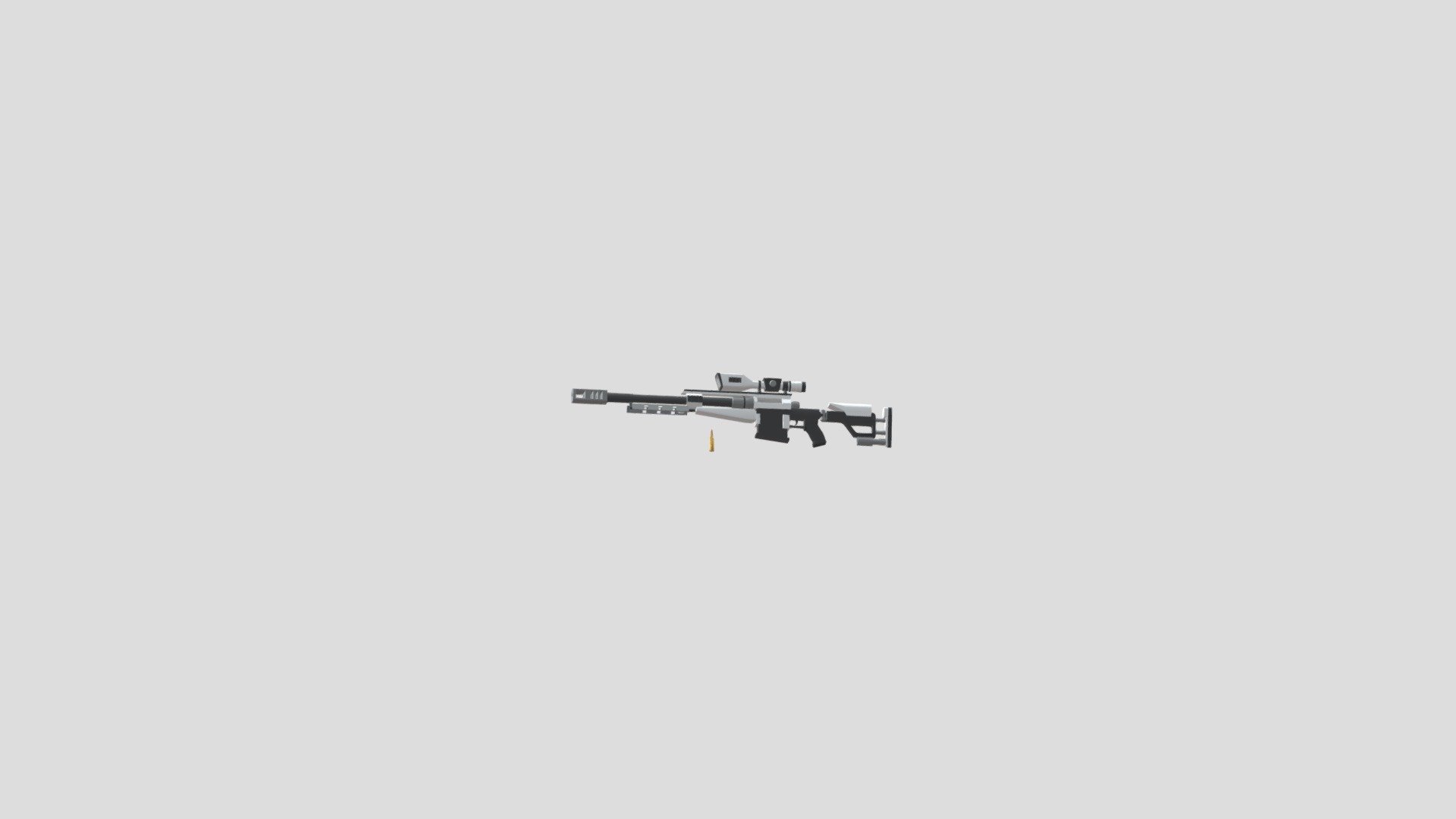 Call of duty sniper - 3D model by Goldens1 [0d4fe3f] - Sketchfab