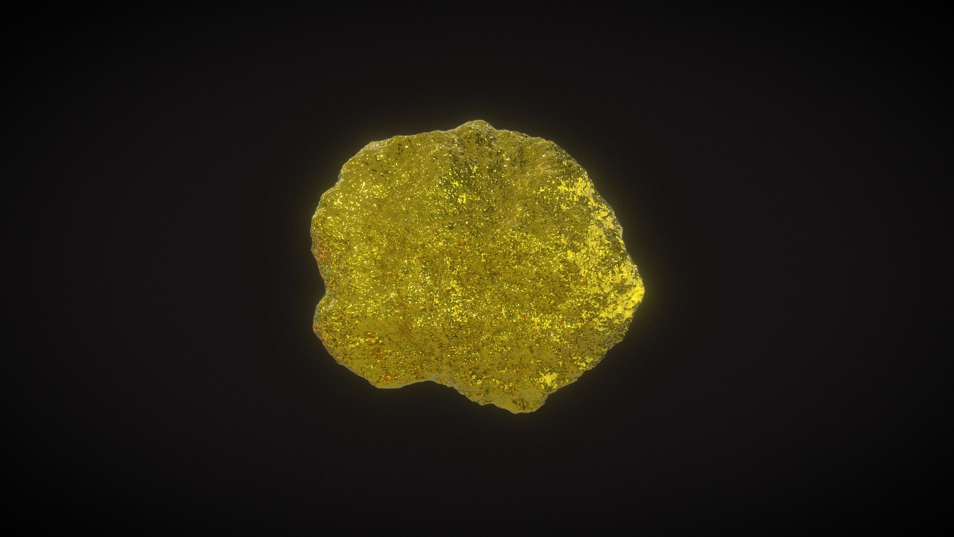 Unmolded Gold - Download Free 3D model by 3D Y.A. (@yamim) [0d51d6e ...