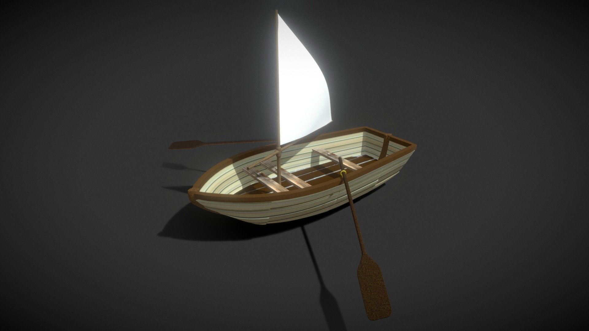 Small Wooden Boat - Download Free 3D model by SimonJohanzzon [0d52339 ...