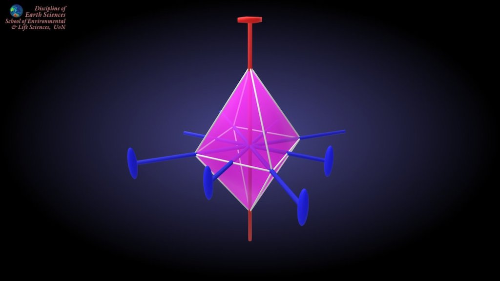 Tetragonal Dipyramid - 3D model by Earth Sciences, University of ...