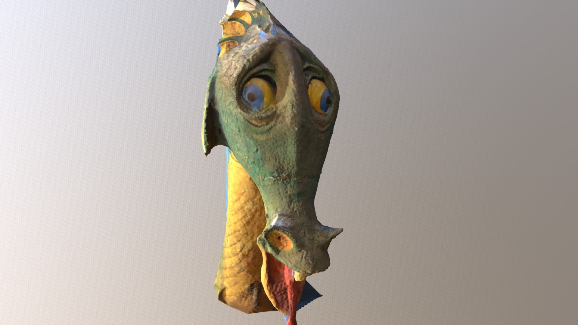 Sea Serpent from Disneyland - Download Free 3D model by ROBOTKID ...