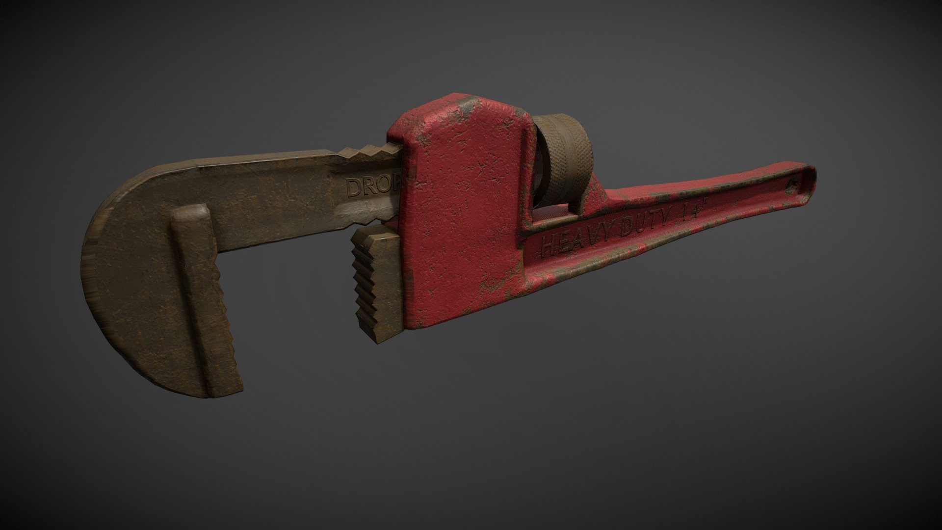 Pipe Wrench - 3D model by aviedezhere [0d53f45] - Sketchfab