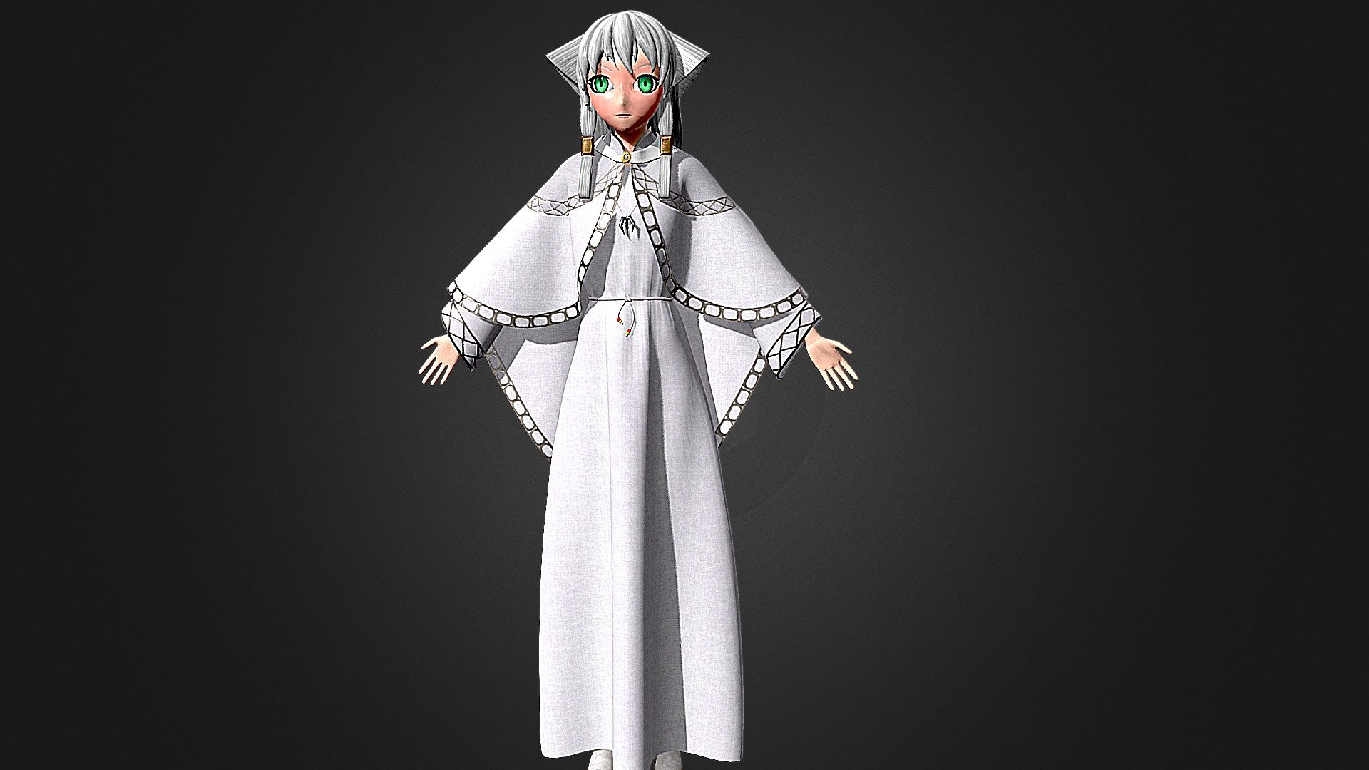 Vr chat girl - 3D model by Ares Studio (@aresstudio) [0d54038] - Sketchfab