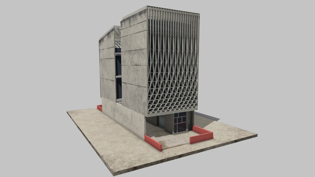 buildings - A 3D model collection by dev8te - Sketchfab
