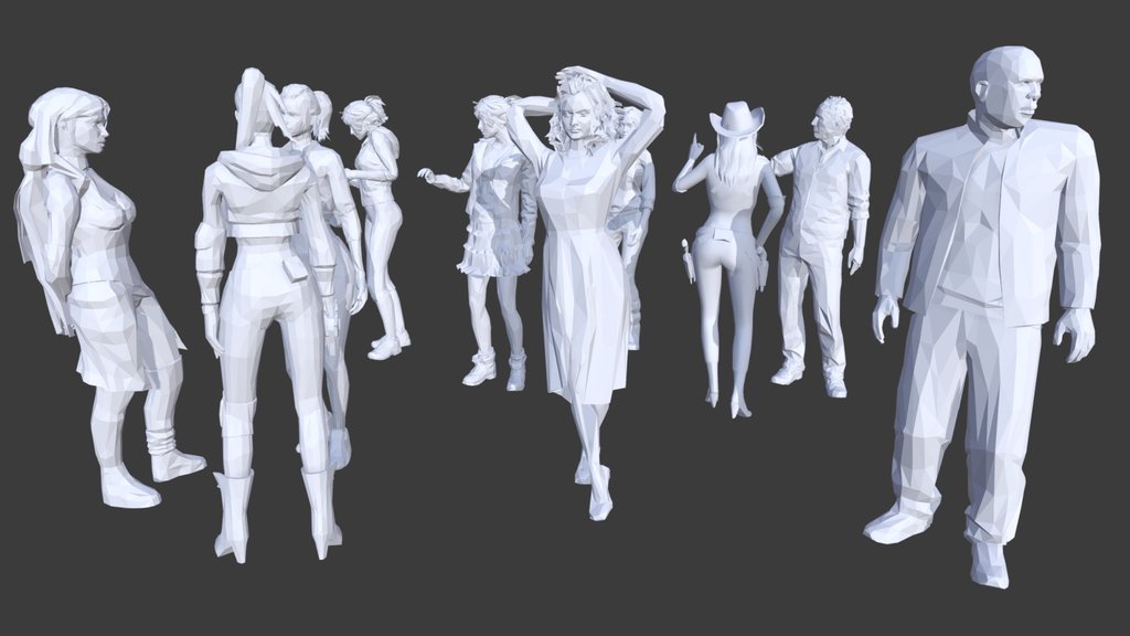 man - A 3D model collection by uashx - Sketchfab