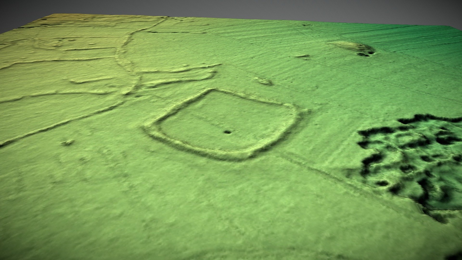 Kurese ringvall-linnus (Estonia) - Download Free 3D model by Hillforts ...