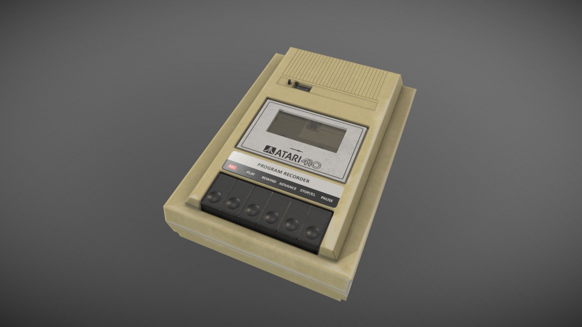 Atari 410 - 3D model by Lordies [0d56c97] - Sketchfab