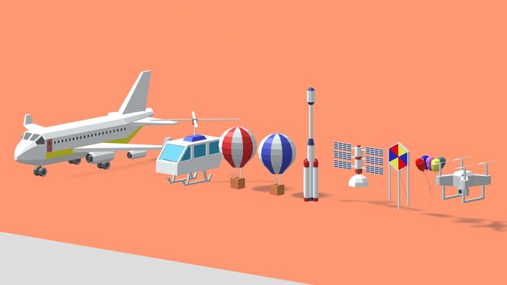 Kite 3D models - Sketchfab