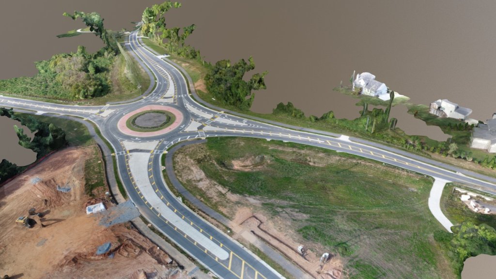 Providence Roundabout - 3D model by David White (@civilogistix ...