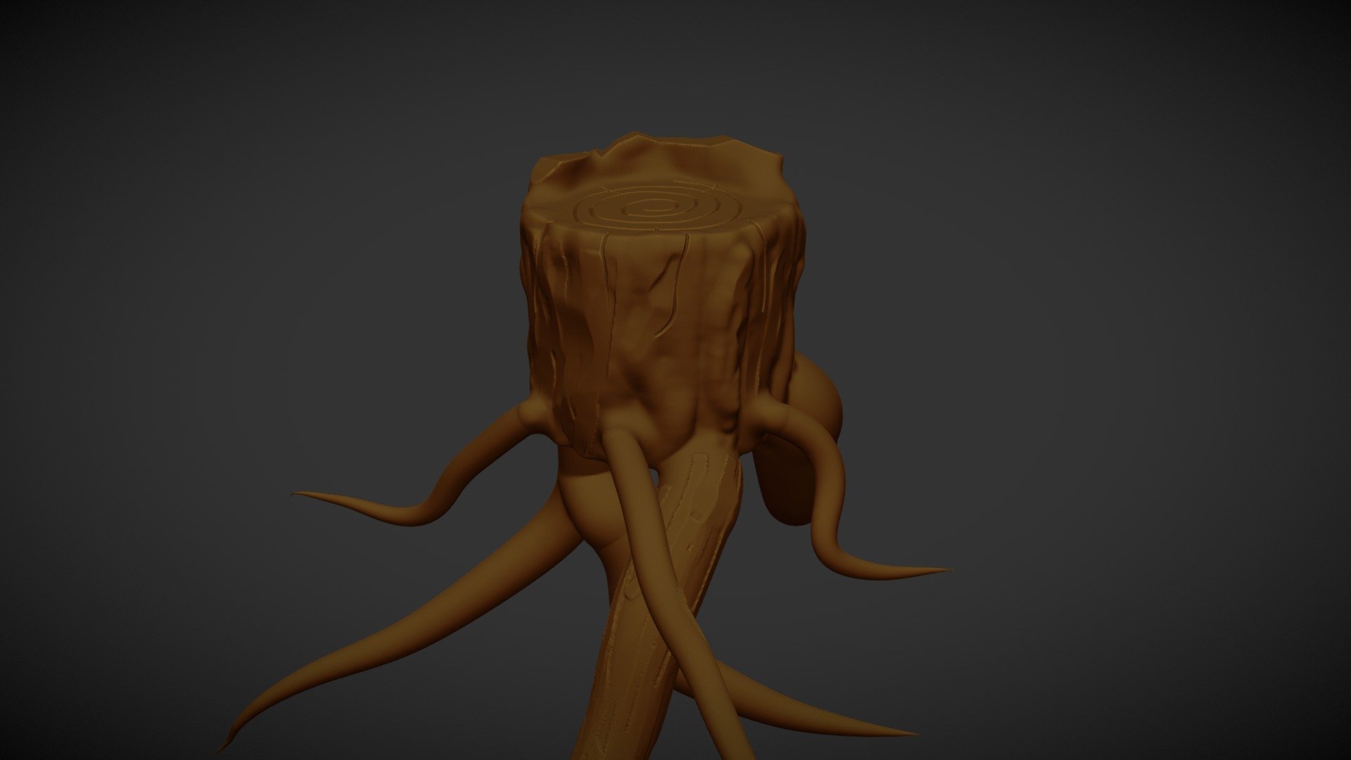 Tree Stump - 3D model by RickySkinder [0d5bac2] - Sketchfab