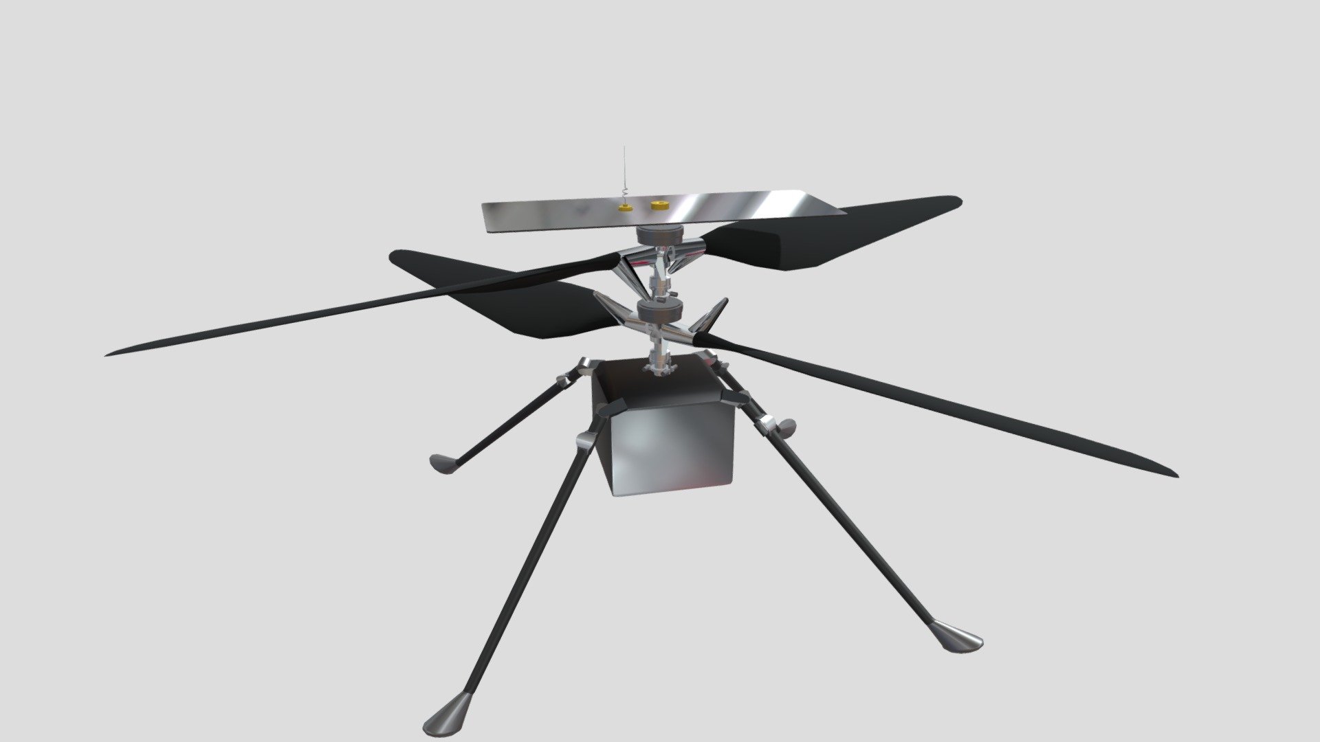 Ingenuity Mars helicopter - Download Free 3D model by Cybertron B-127 ...