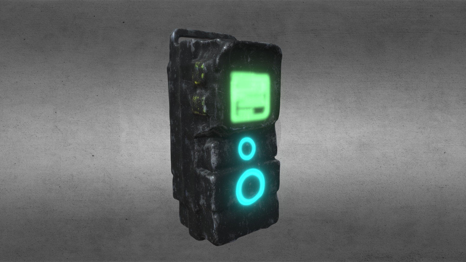 post-apocalyptic stalker detector - Download Free 3D model by vicente ...