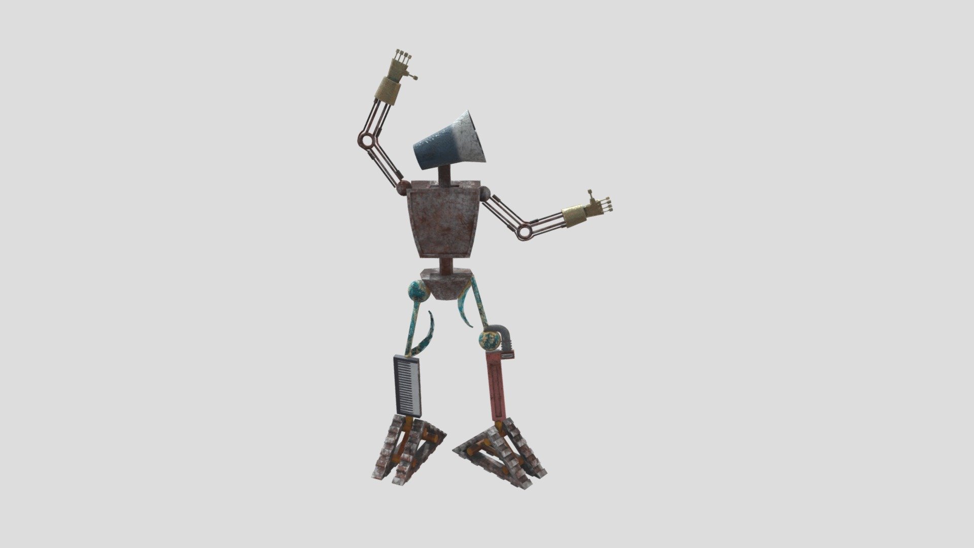 Make shift statue - 3D model by brianruiz [0d5e80d] - Sketchfab