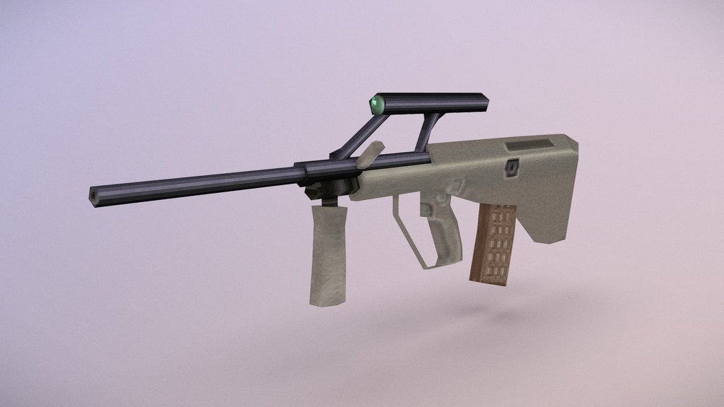 ps1-style guns - A 3D model collection by wholesomeisland - Sketchfab