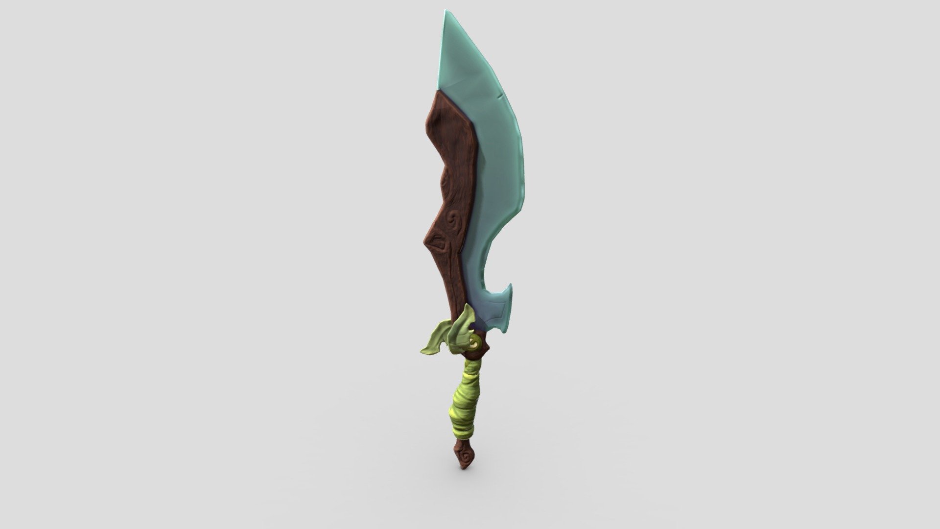 Rowan Meijer - Leafy Nature Swords - 3D model by Martyn Neath (@MJNeath ...
