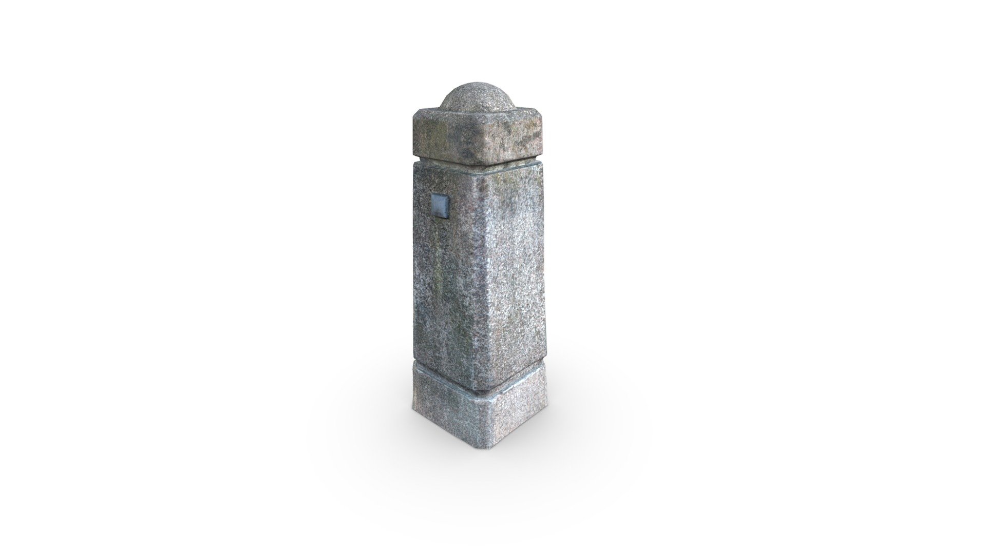 Photoscanned Concrete Bollard - Buy Royalty Free 3D model by Martin ...