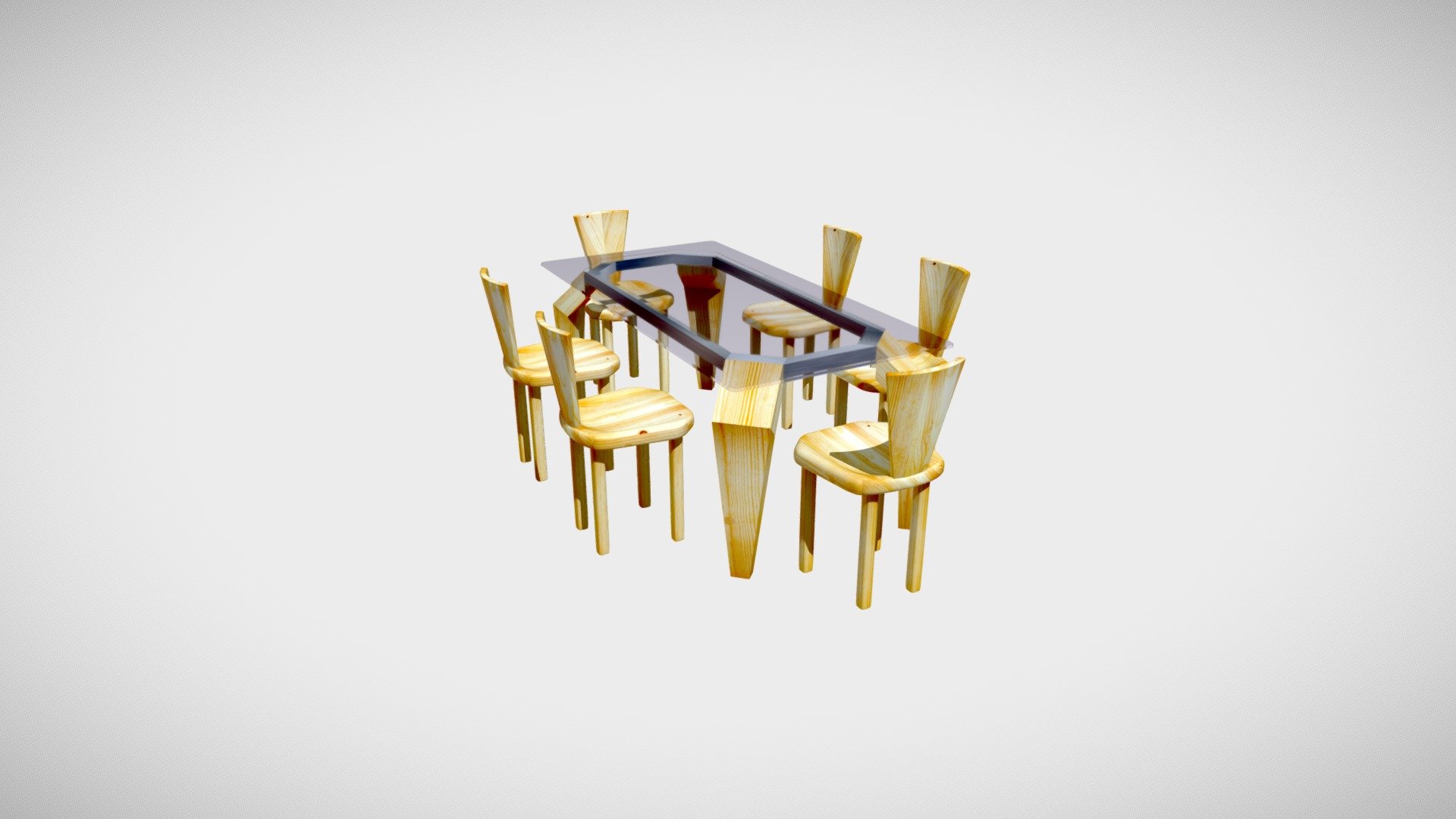 dinning table - 3D model by vmdelacruz2000 [0d613a0] - Sketchfab