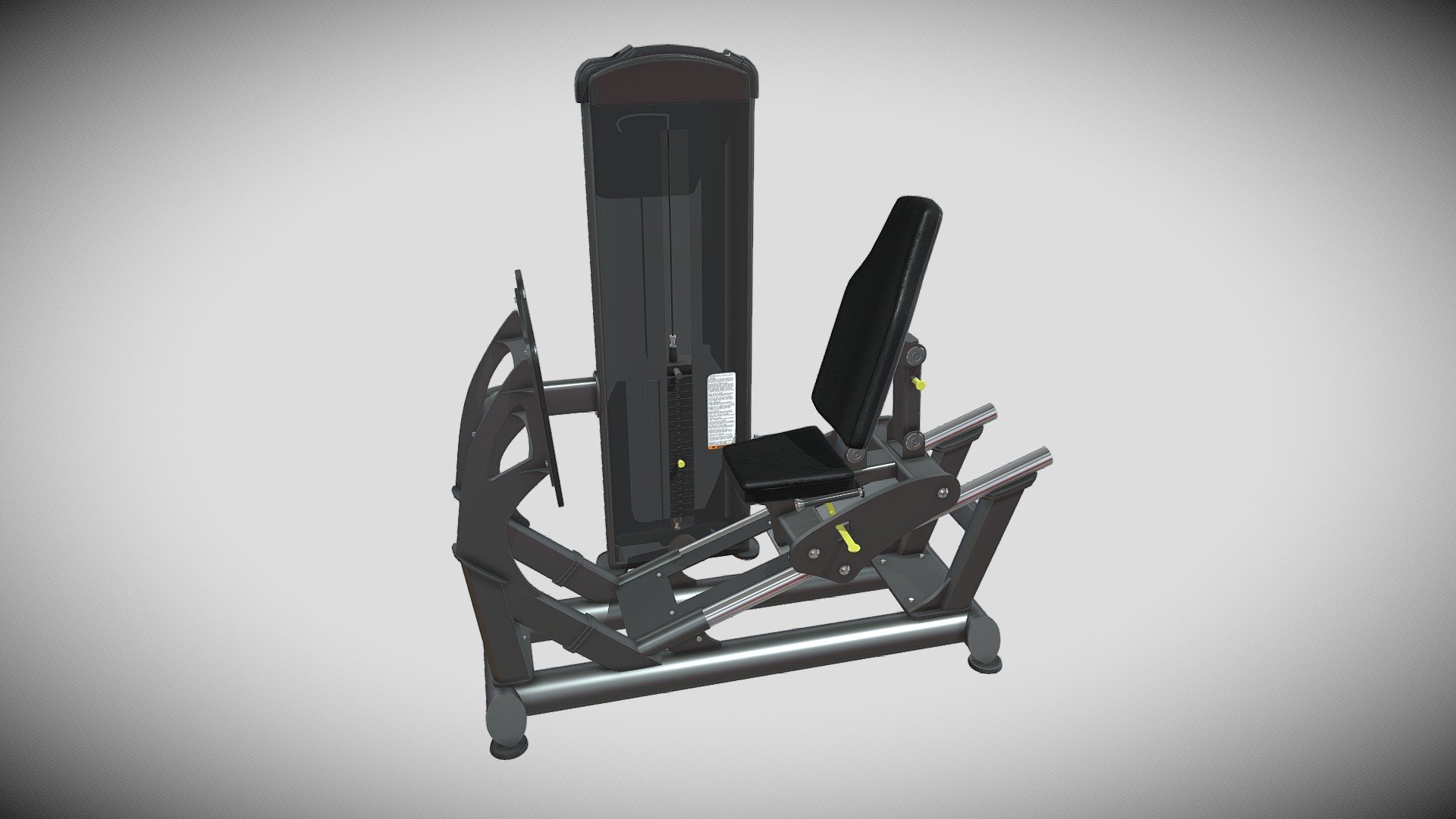FUSE XL LEG PRESS - Professional 3D Gym Model - 3D model by JK3Dstudios ...