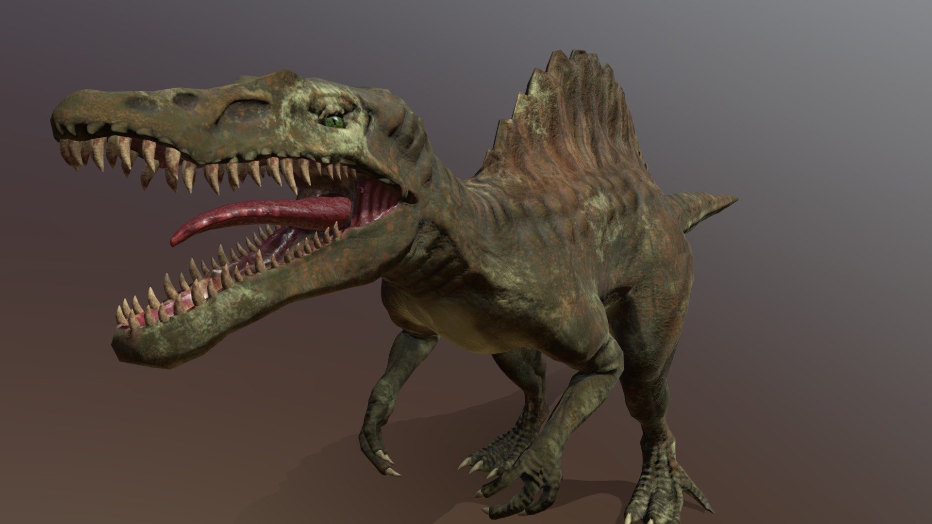 Spinosaurus - Download Free 3D model by George Prior (@georgeprior321 ...
