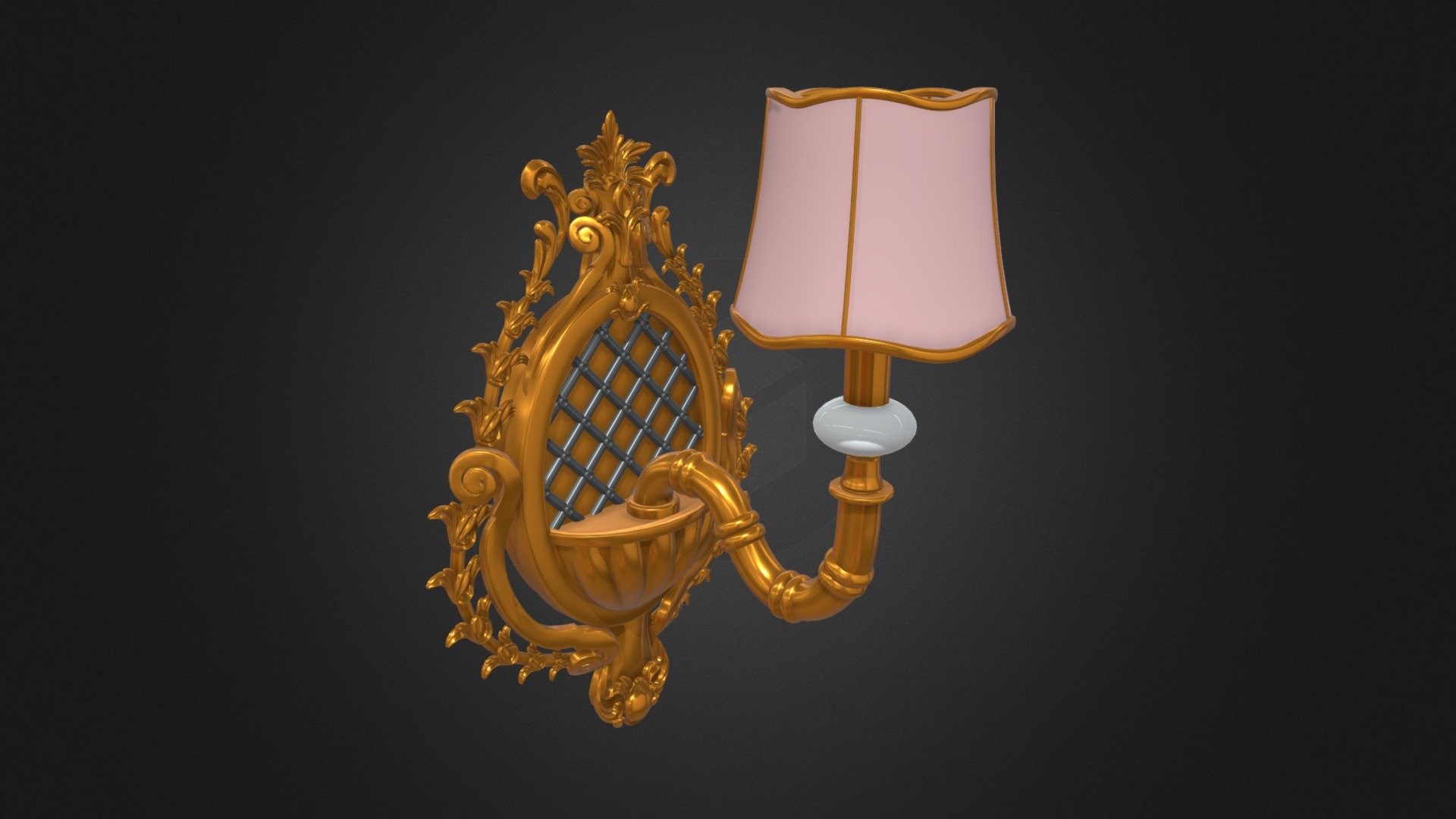 Fanciest Victorian Light - Download Free 3D model by GameDevMoot ...