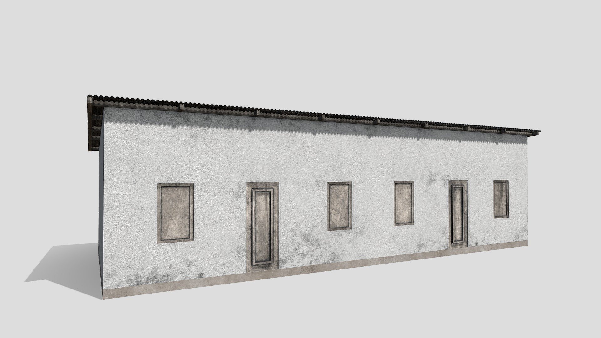 Small Building - Download Free 3D model by Sengchor [0d623fa] - Sketchfab