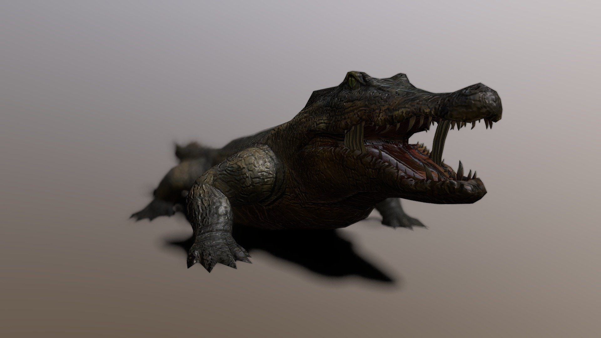 Crocodylus niloticus - 3D model by SpiderBight [ArachnoBoy] (@vang807 ...