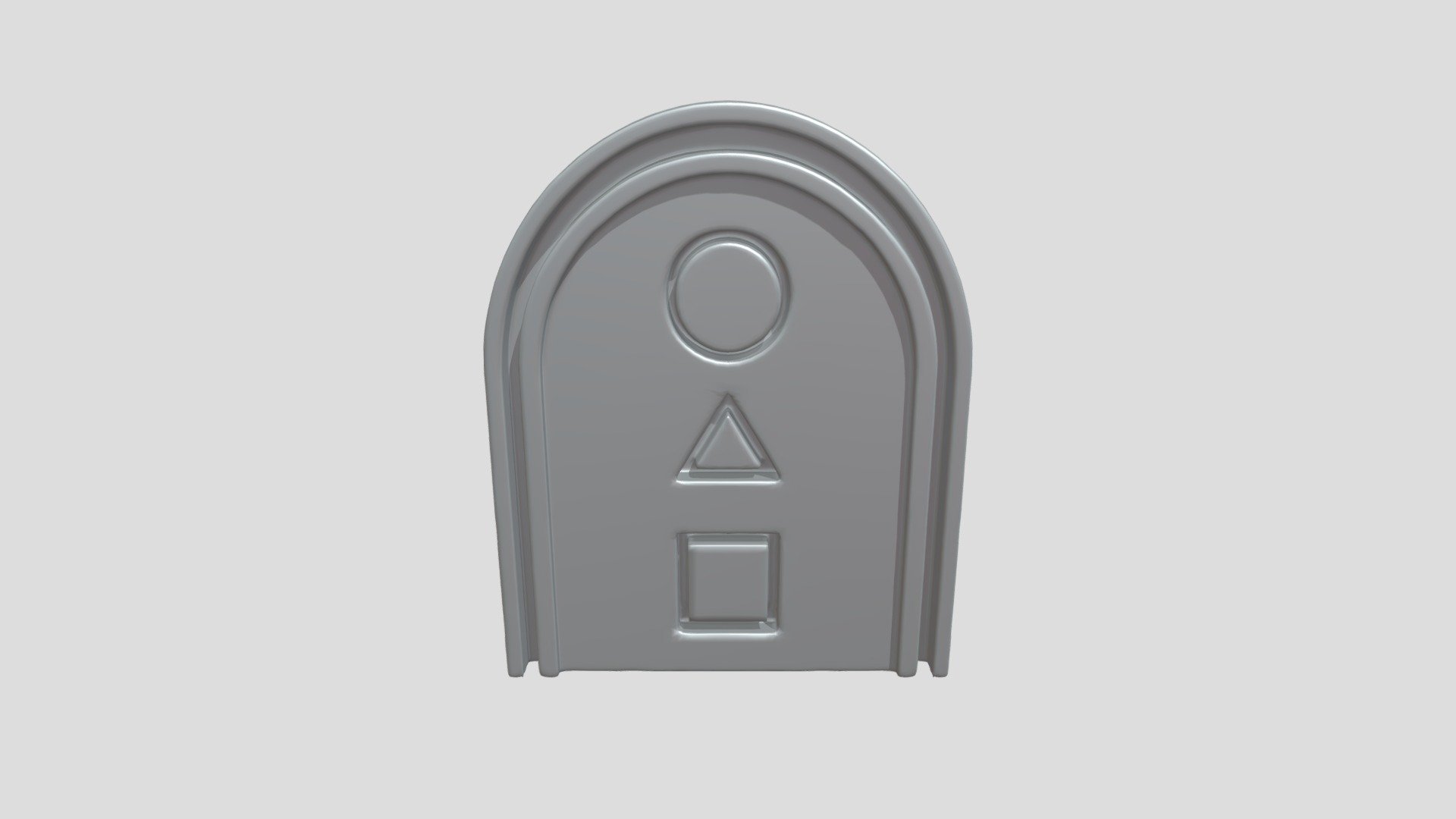 geometric wall plaque - 3D model by luisedua2014 [0d63922] - Sketchfab