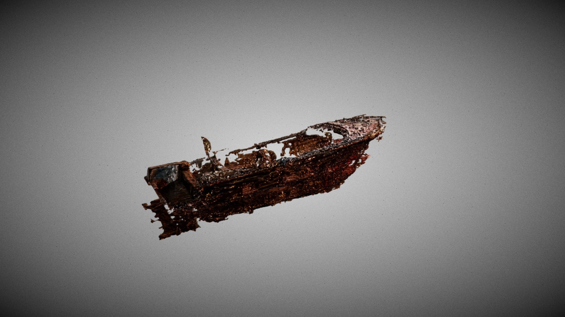 Destroyed Boat - Download Free 3D model by chandimap1996 [0d67b30 ...