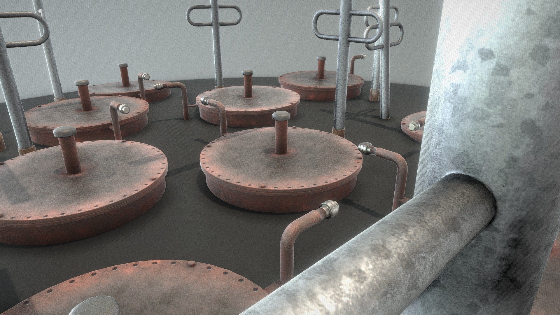 Industrial Wastewater Cover - Buy Royalty Free 3D model by VIS-All-3D ...