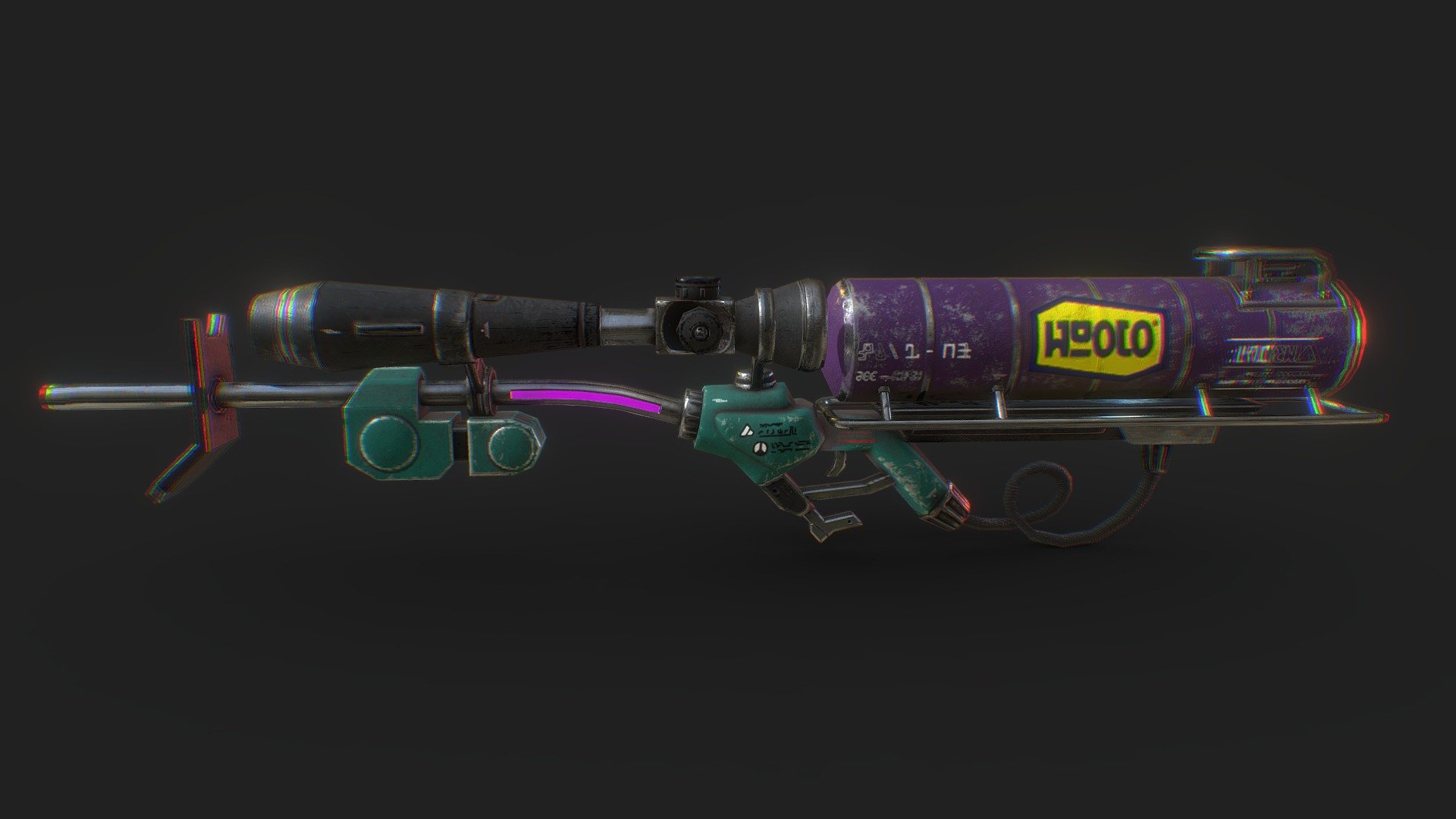 【Splatoon2】Custom E- Liter 3.5K Scope - 3D model by ayasenri [0d67f45 ...