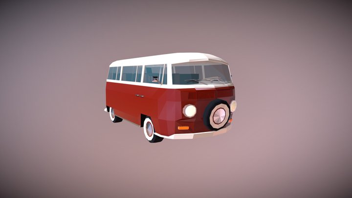 Microbus 3D models - Sketchfab