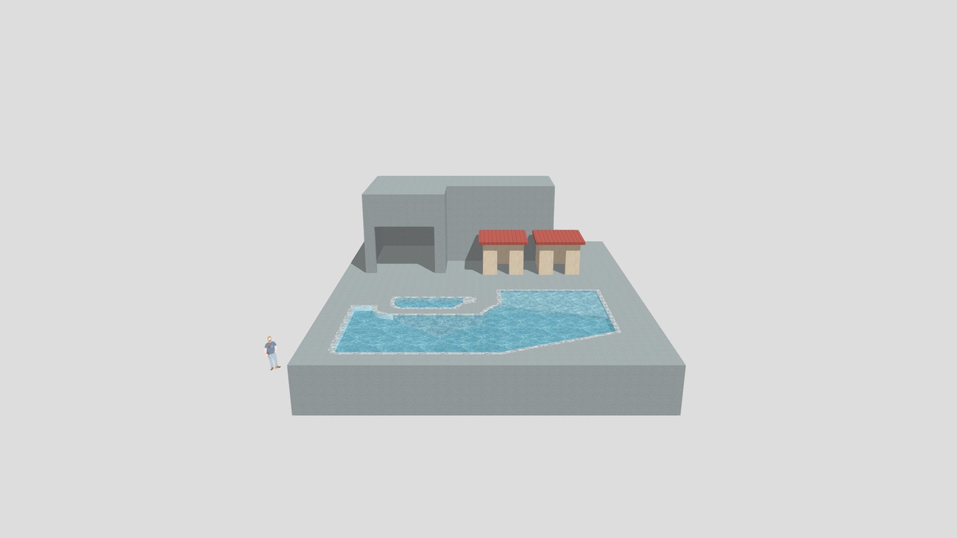 Pool tristen berg SHP24 - Download Free 3D model by stephanie ...