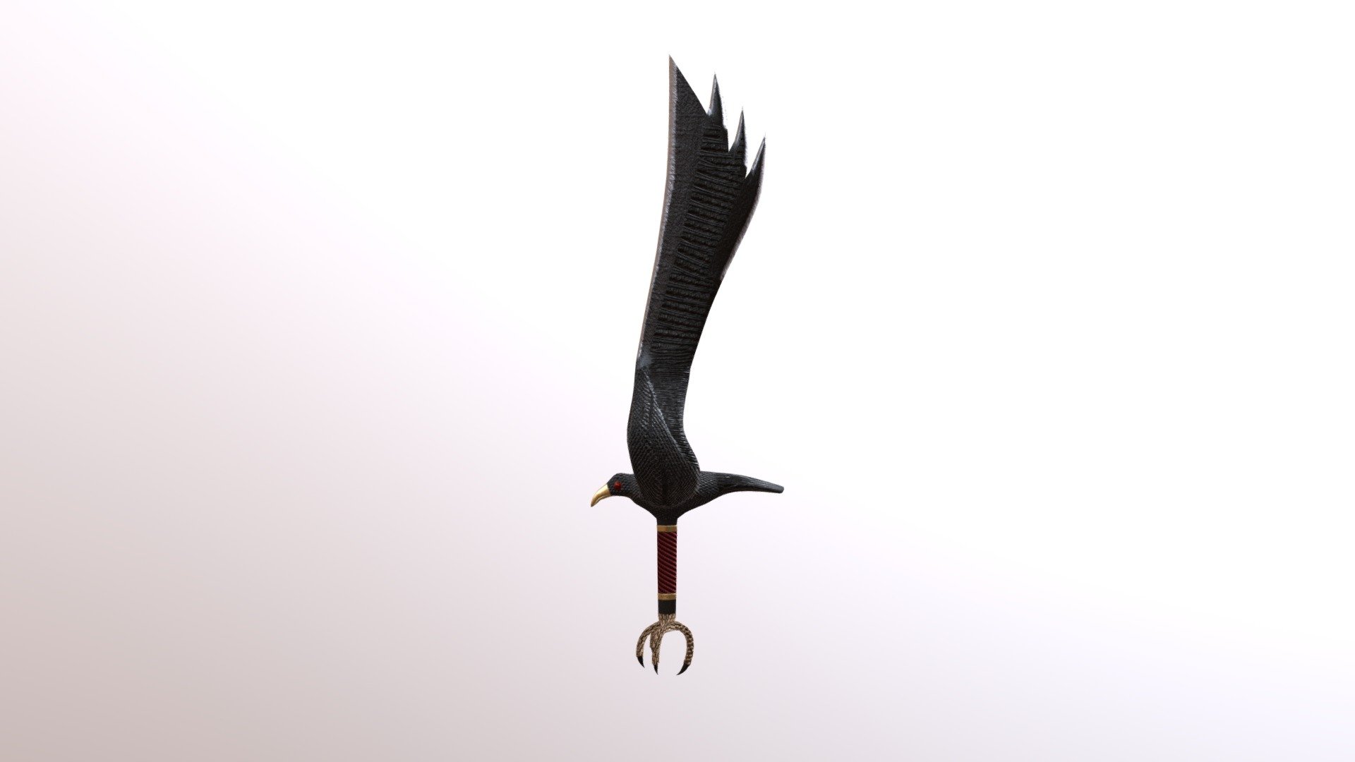 Raven Blade - 3D model by Jason Runkel (@raziel792002) [0d696de ...