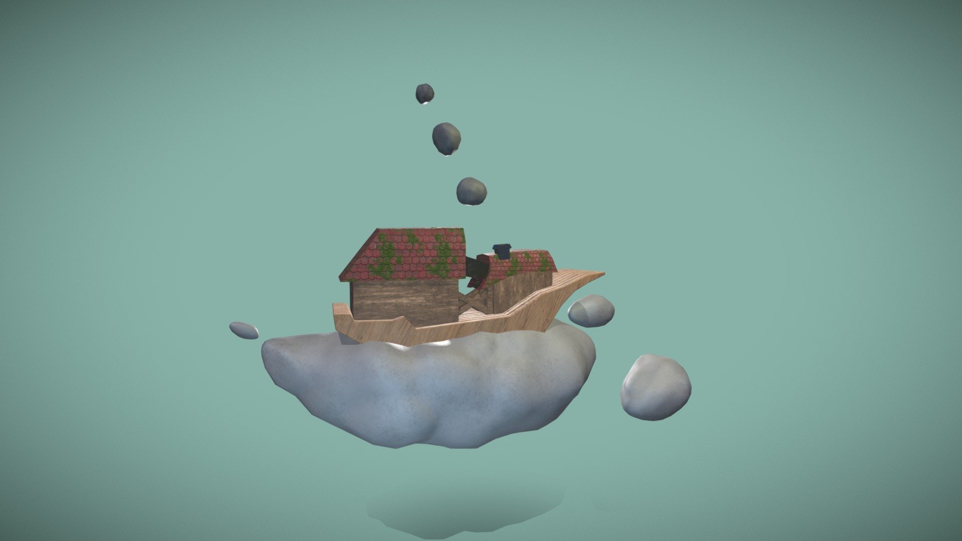Fantasy Homestead - 3D model by Dallas Grimmitt (@dallas_g) [0d697bd ...