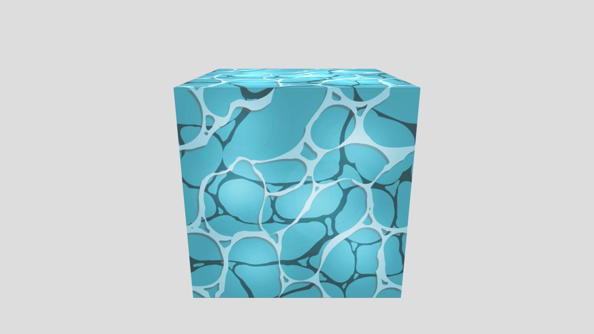 Cube_water - 3D model by ClaraLinn [0d6a210] - Sketchfab